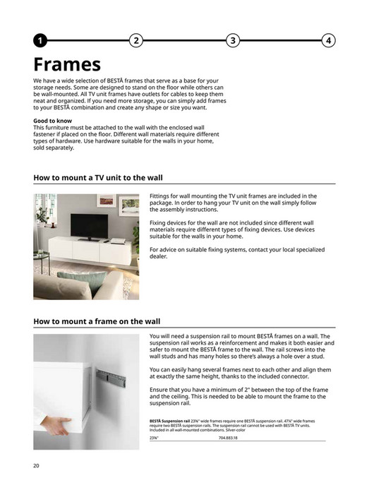 IKEA 2025 BESTA Storage System Buying Guide - Page 20-21