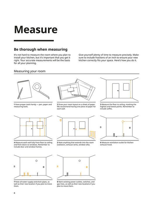 IKEA United States (English) - IKEA kitchen planning guide - Page 8-9